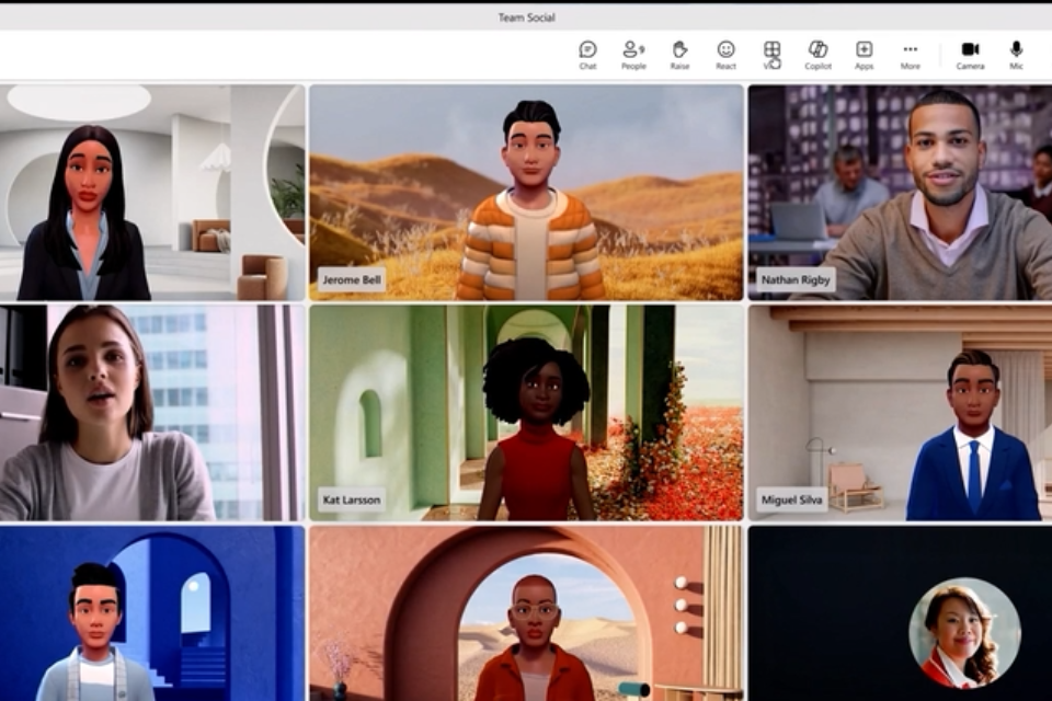 La nueva forma de colaborar con Microsoft Mesh for Teams ...